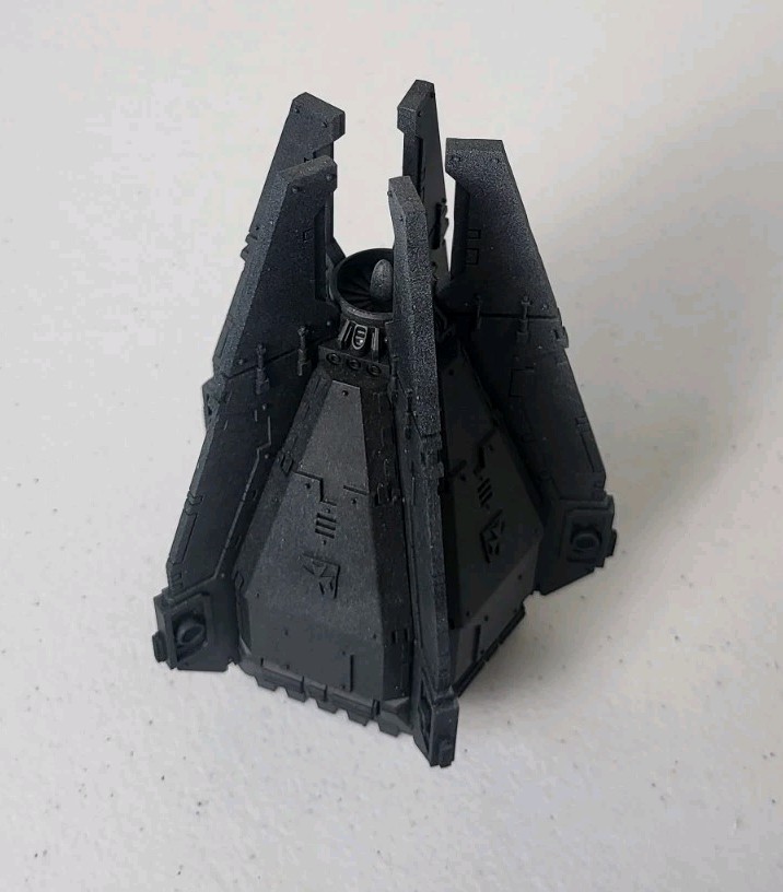 Warhammer 40K Space Marine Drop Pod - *PAINTED BLACK - Free Tracked ...