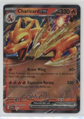 Charizard ex Pokémon Scarlet & Violet Black Star Promo #161 | eBay