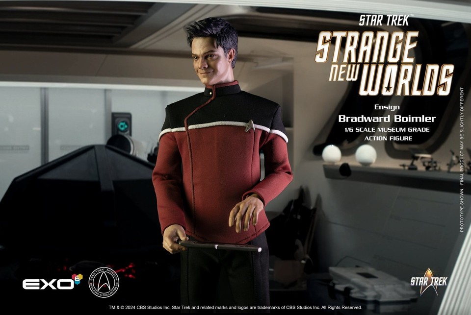 EXO-6 1/6 Star Trek SNW Bradward Boimler Strange New Worlds Lt 12 ...