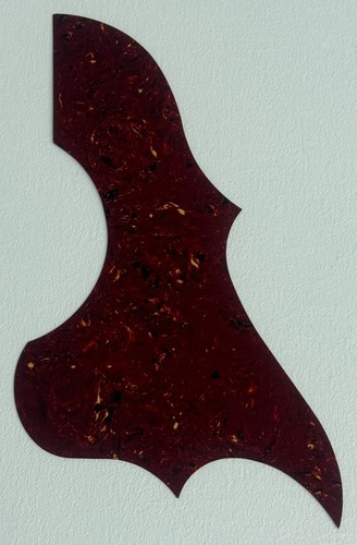 For Yamaha FG-300 Acoustic Guitar Self Adhesive Pickguard,Red Tortoise ...