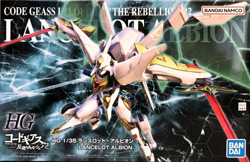 BANDAI NAMCO Lancelot Albion Model Kit Code Geass R2 HG 1/35 Japan ...