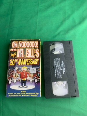 OH NOOOOOO! It’s Mr. Bill’s 20th Anniversary Vintage Cartoon VHS SNL ...