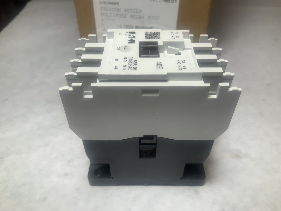 EATON D15CR40AB SER. B1 110/120V Multipole Relay | eBay