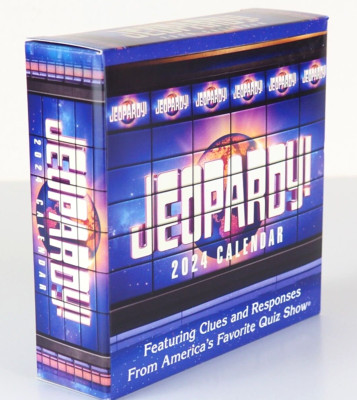 Jeopardy 2024 Desk Calendar Brand New 9781524878924 | eBay