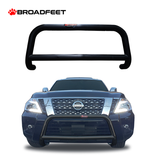 Front Black Bull Bar Grille Bumper Guard 2.5" A-Bar fits Nissan Armada ...
