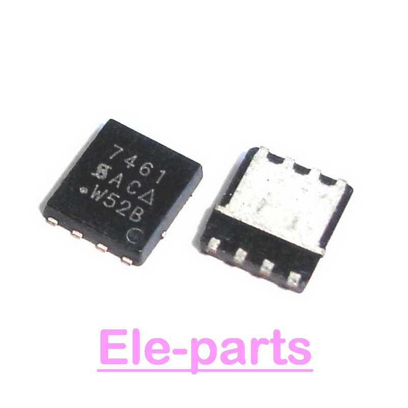 5 PCS SI7461DP QFN8 SI7461 7461 SI7461DP-T1-GE3 P-Channel 60-V (D-S ...