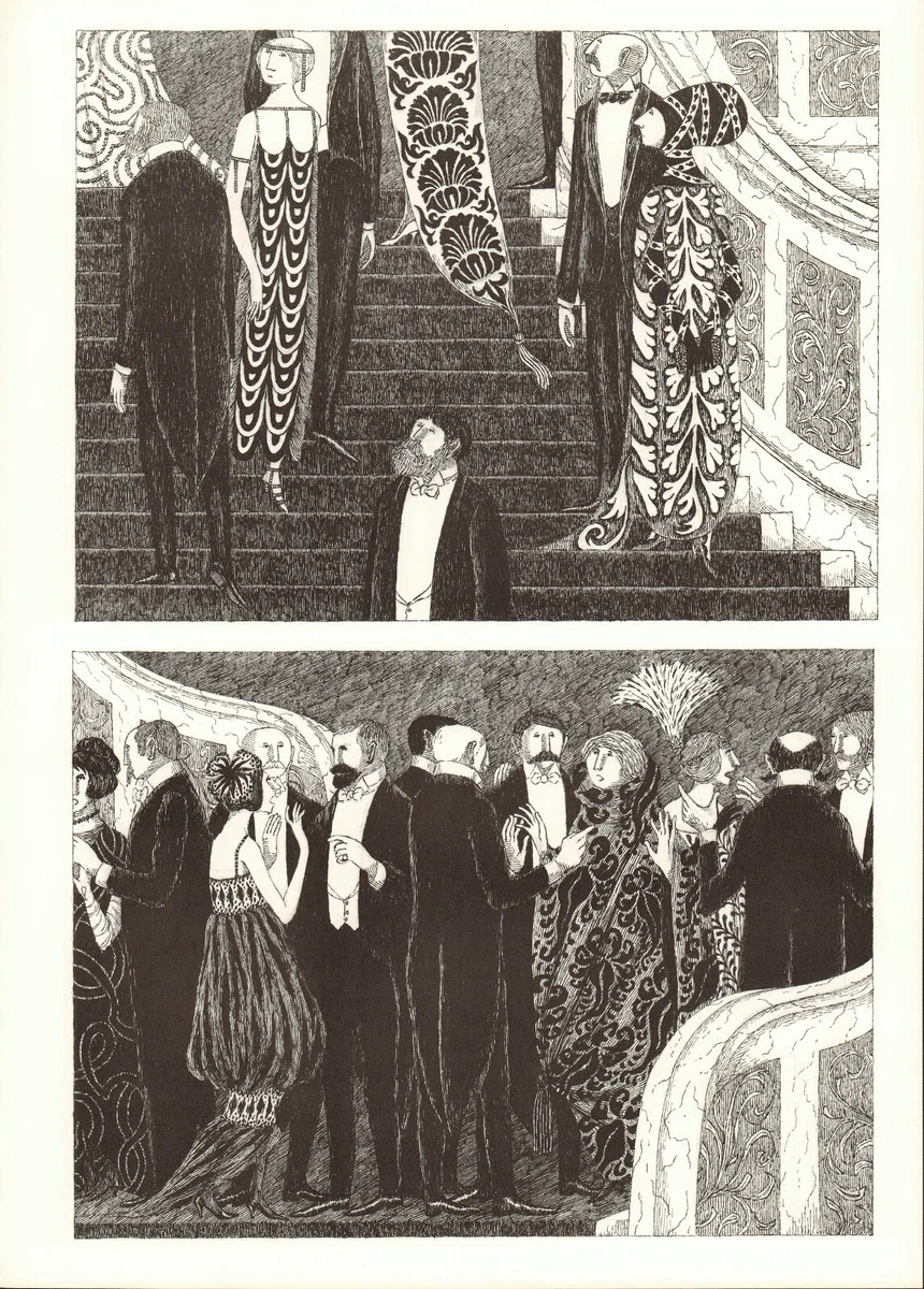 Edward Gorey Lithographs