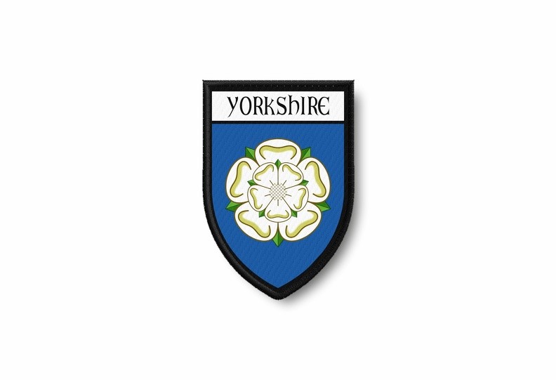 Patch printed shield embroidery border badge souvenir flag city county ...
