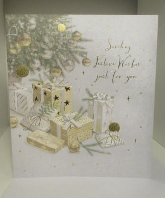 CARD FACTORY CHRISTMAS CARD PRESENTS / TREE | eBay UK