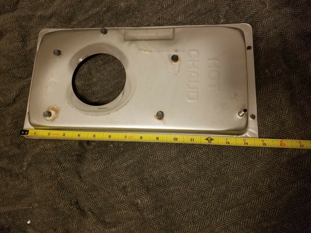 Trane flue adapter plate for furnace model TUD080C936K4- gasket not ...