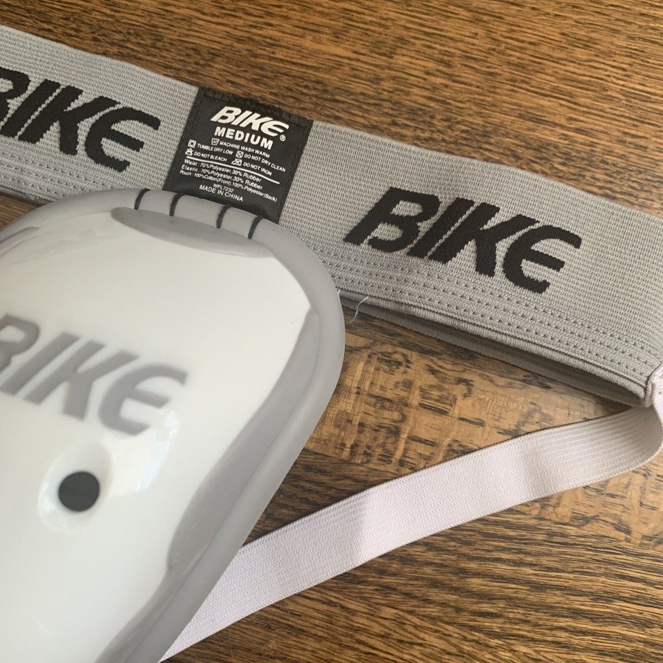 Bike Men Rare Jockstrap 2” Waistband Athletic Jock Supporter Cup Size ...