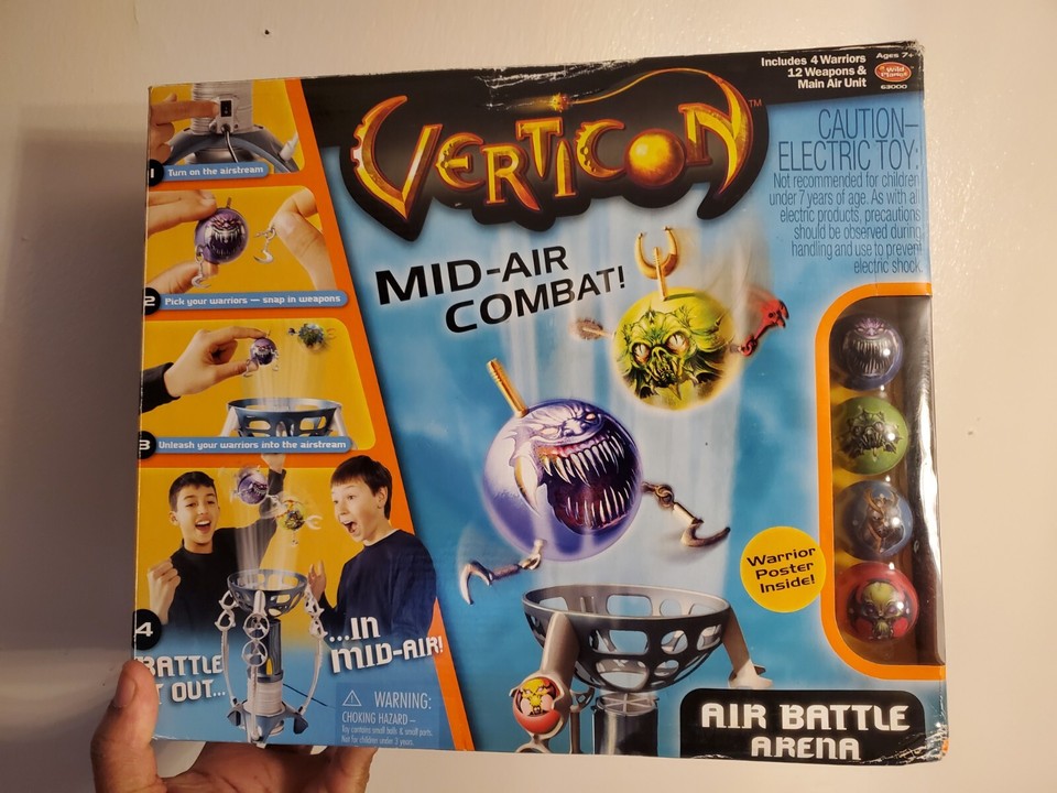 Verticon Mid Air Combat Warriors Battle System Toy Bundle Wild Planet ...