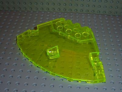 LEGO ESPACE SPACE TrNeonGreen panel UFO set 30117 / Set 6900 6999 6979 ...