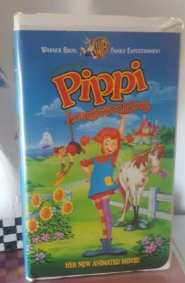 Pippi Longstocking - Animated Movie (VHS, 1997) 53939802931 | eBay