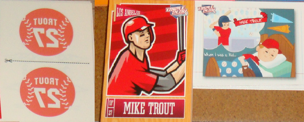 2013 Triple Play Complete Set with 10 SP's & Tattoo set | eBay