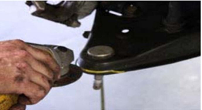 Front 4" Lift Spindles Fits 1998 - 2000 Ford Ranger 4x2 Truck Two Wheel ...