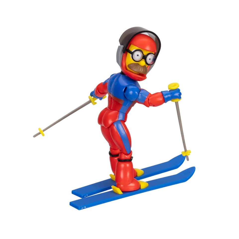 Jakks Pacific The Simpsons Wave 6, Stupid Sexy Flanders 5-inch Action ...
