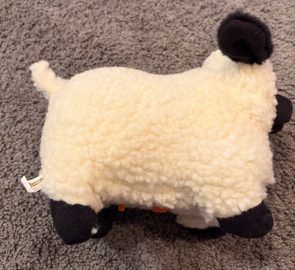 Vintage Iwaya Battery Operated Toy Wooly the Black Sheep with Box ...