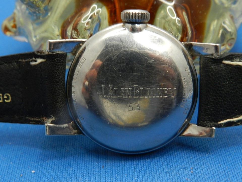 Vintage 1950'S,Hamilton cld STEELDON watch EXTREMELY rare WORKS ...