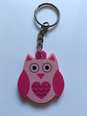 KEY RING - PINK OWL | eBay UK