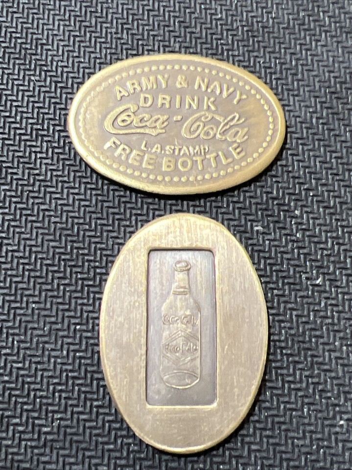 Coca Cola Army & Navy, Coca Cola World's fair 1915-1916 western tokens ...
