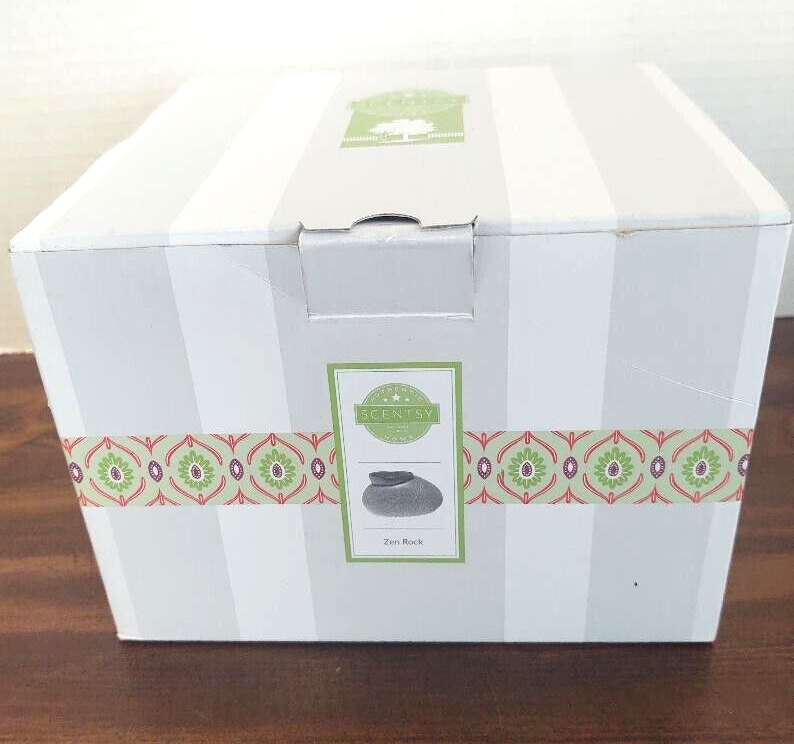 Scentsy Zen Rock Electric Wax Warmer Grey Stone with Warmer (Retired ...