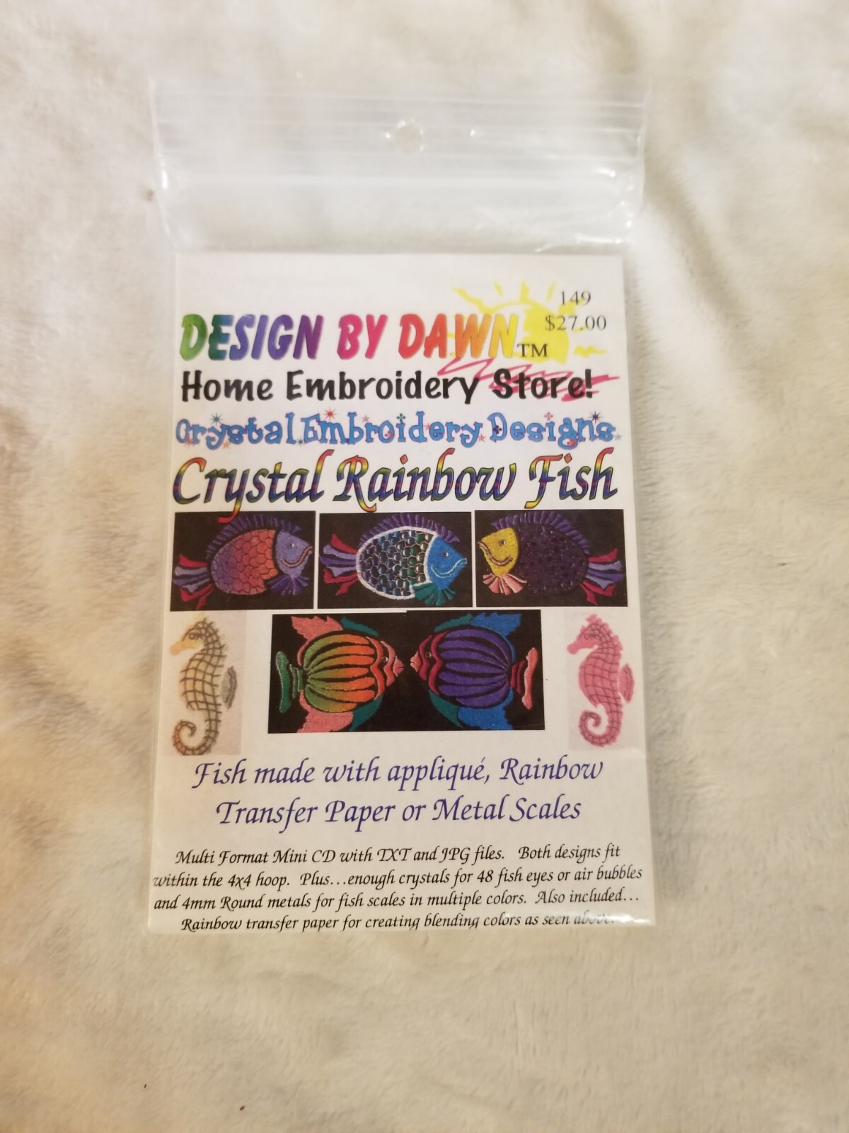 Design By Dawn Home Embroidery Store Crystal Embroidery Designs Crystal ...