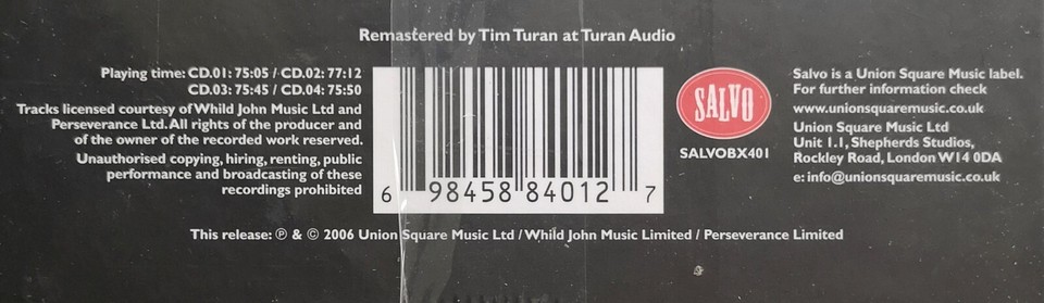 Slade – The Slade Box (A 4CD Anthology 1969 - 1991) *BRAND NEW ...