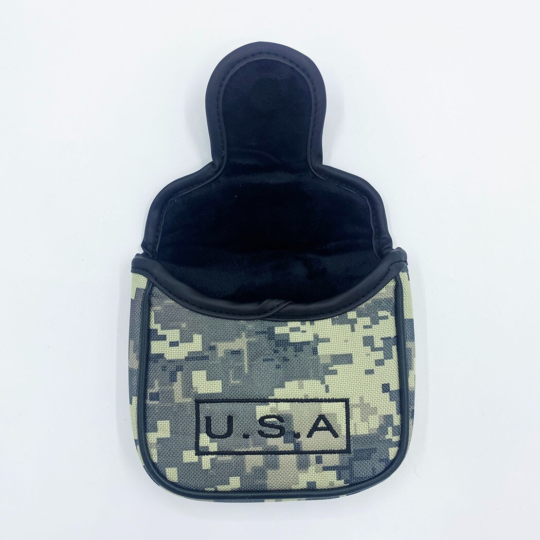 NEW Golf Magnetic USA Military camouflage Square Mallet Putter Cover ...
