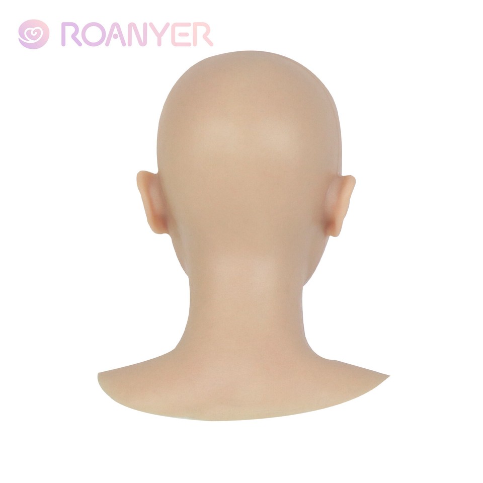 Roanyer May Silicon Mask For Crossdresser Female Adult Realistic Head ...