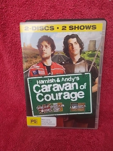 CARAVAN OF COURAGE HAMISH & ANDY GREAT BRITAIN/AMERICA DVD PG REG-4 ...