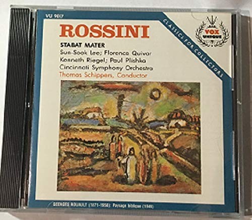THOMAS SCHIPPERS CINCINNATI SYMPHONY ORCHESTRA - Stabat Mater/rossini ...