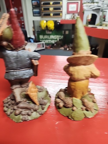 Thomas Clark Gnomes. Lance, Georgia And Peanut | eBay