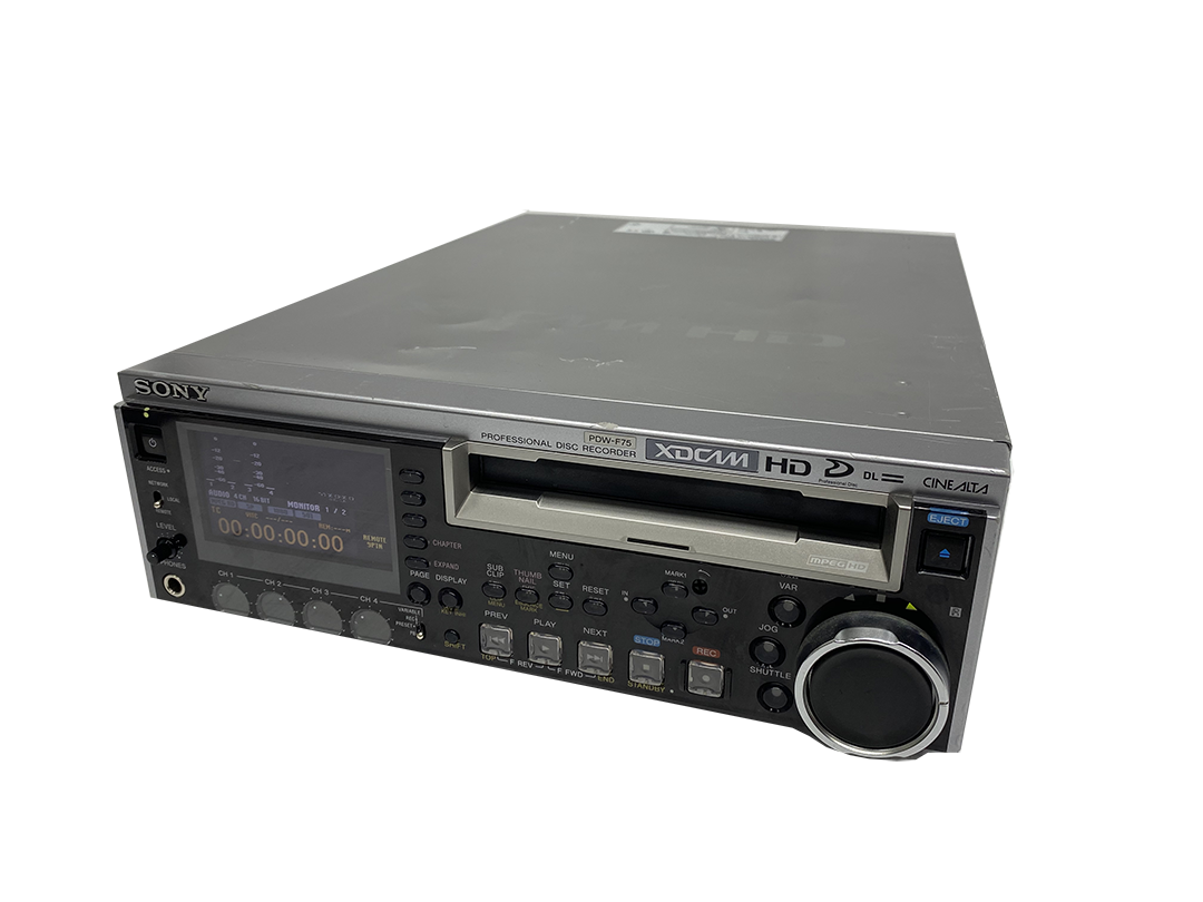 SONY PDW-F75 XDCAM HD Professional Disc recorder drum hr 1 | eBay