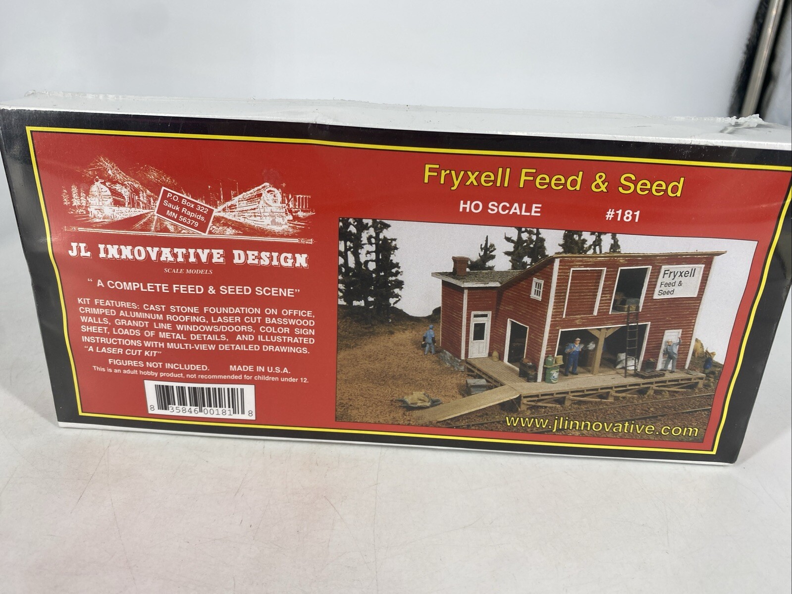 HO SCALE 1:87 JL INNOVATIVE DESIGN FRYXELL FEED & SEED KIT #181 NEW | eBay