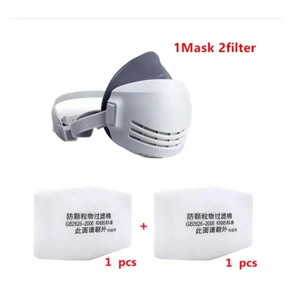 20Pcs Filter Dust Mask Respirator Half Face Dust Mask anti Industrial ...