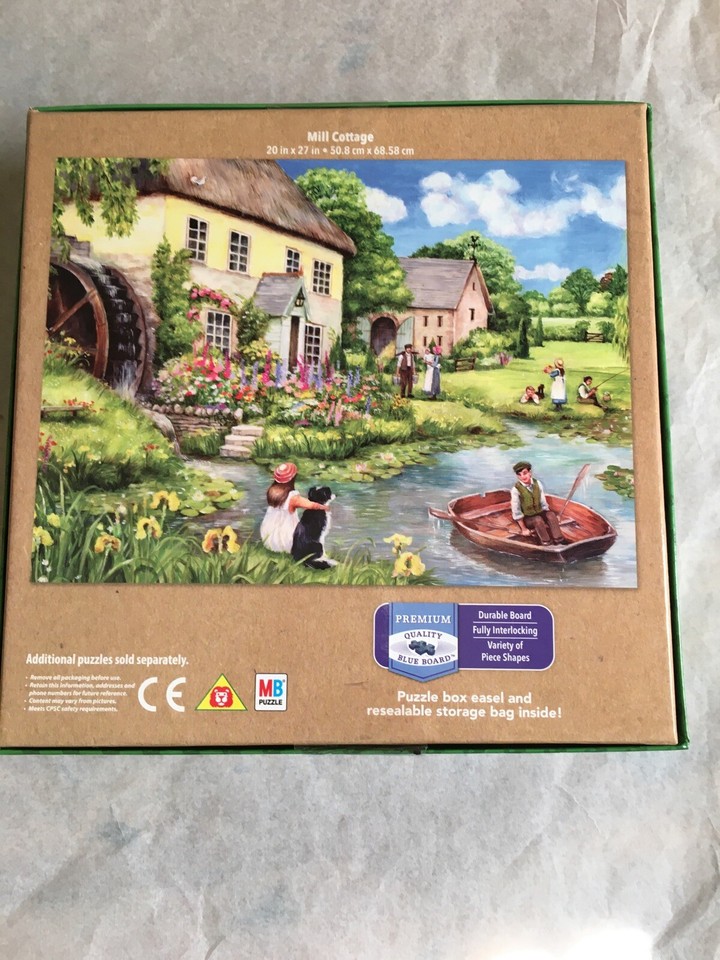 Mill Cottage 1000 20x27 in. Jigsaw Puzzle Debbie Cook,Factory Sealed ...
