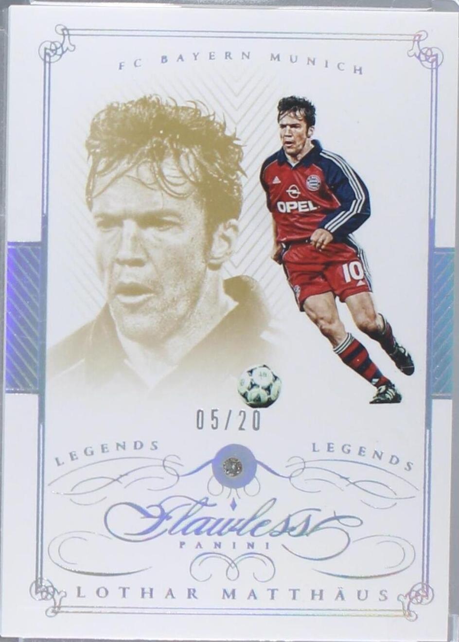 2015-16 Panini Flawless - Legends Lothar Matthaus #110 /20 for sale ...