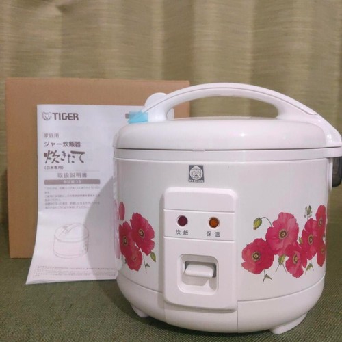 Tiger Rice Cooker 3 Cups Poppy 100th Anniversary WEB Limited 100V 50 ...