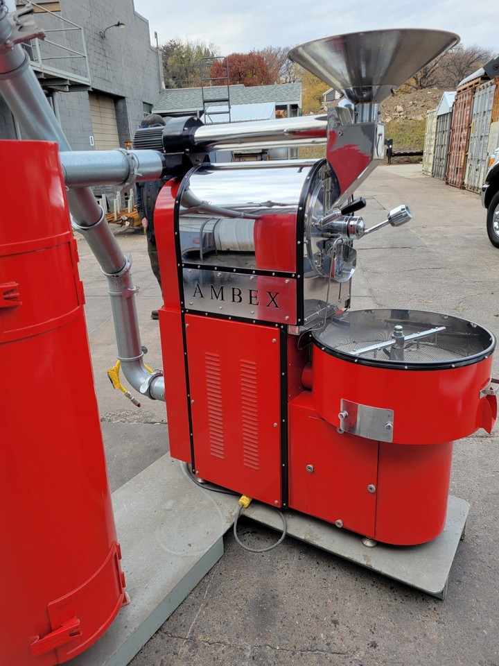 Ambex YM-5 Coffee Roaster With Roasting Software and Exhaust Stack | eBay