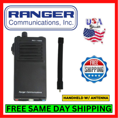 Ranger RCI 1000 VHF Handheld Radio Scanner Squelching w/ Antenna ...