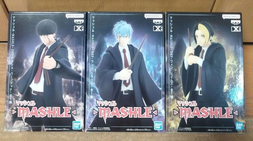 Mash Burndead & Lance Crown&Finn Ames Figures Set Mashle DXF Banpresto ...