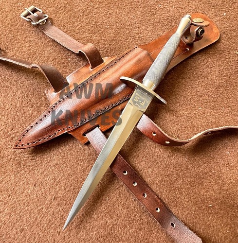 The British Army Fairbairn Sykes Commando fighting knife 1st pattern ...