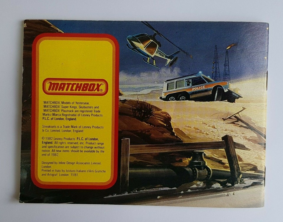 Matchbox Jouets, GB Catalogue en Date Du 1982/83 Superbe | eBay