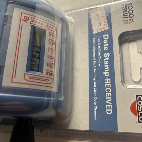 NEW 2000 Plus 011092 Self-Inking Received And Date Stamp | eBay