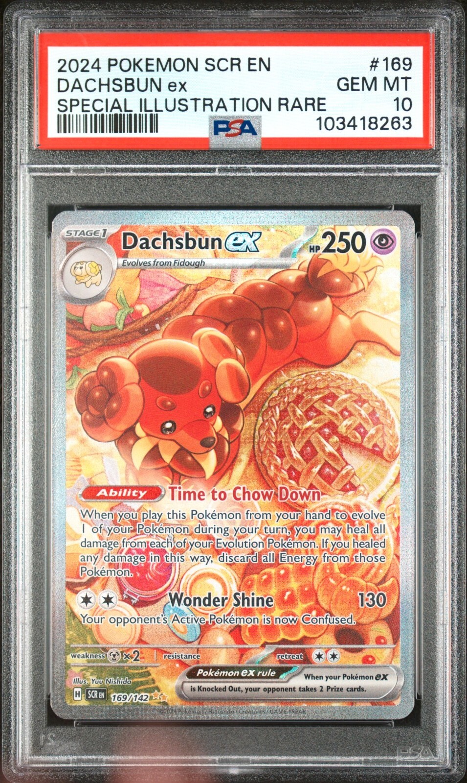 Dachsbun ex 2024 Scarlet & Violet: Stellar Crown #169/142 Special ...