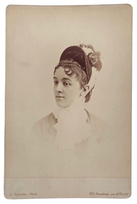 Julia S. Gilman Cabinet Card Influential 19th Century Family Carnegie ...