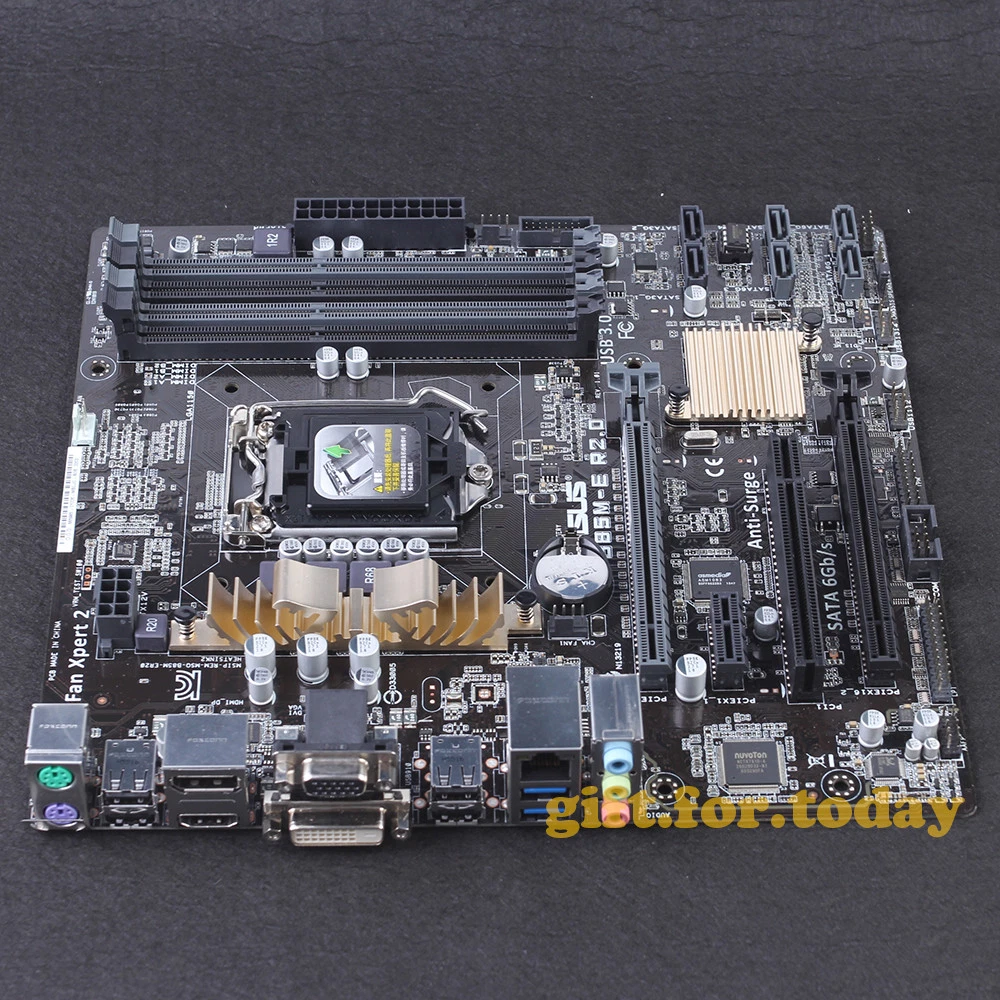 Asus B85M-V5 PLUS B85 LGA 1150 Micro-ATX Motherboard –, 43% OFF