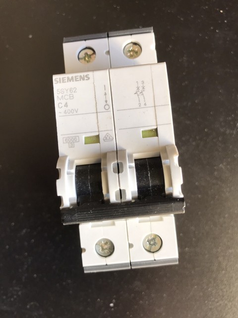 Siemens 5SY62 Circuit Breaker MCB C4 for sale online | eBay