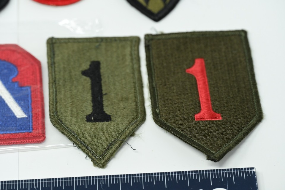 Lot Of 18 Various Military Patches Army ROTC Calvary Infantry Vintage ...
